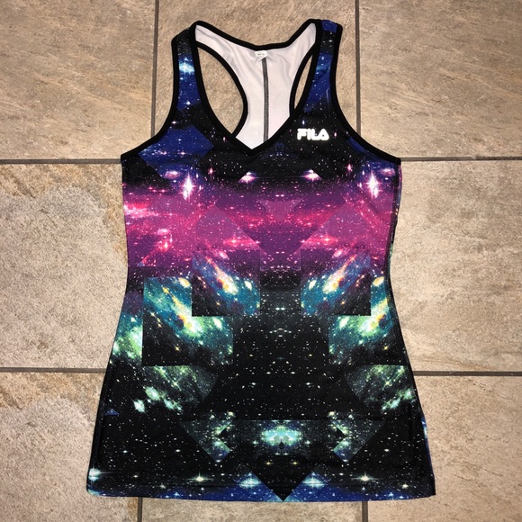 Fila | Tops | Fila Cosmic Running Singlet Nwot | Poshmark